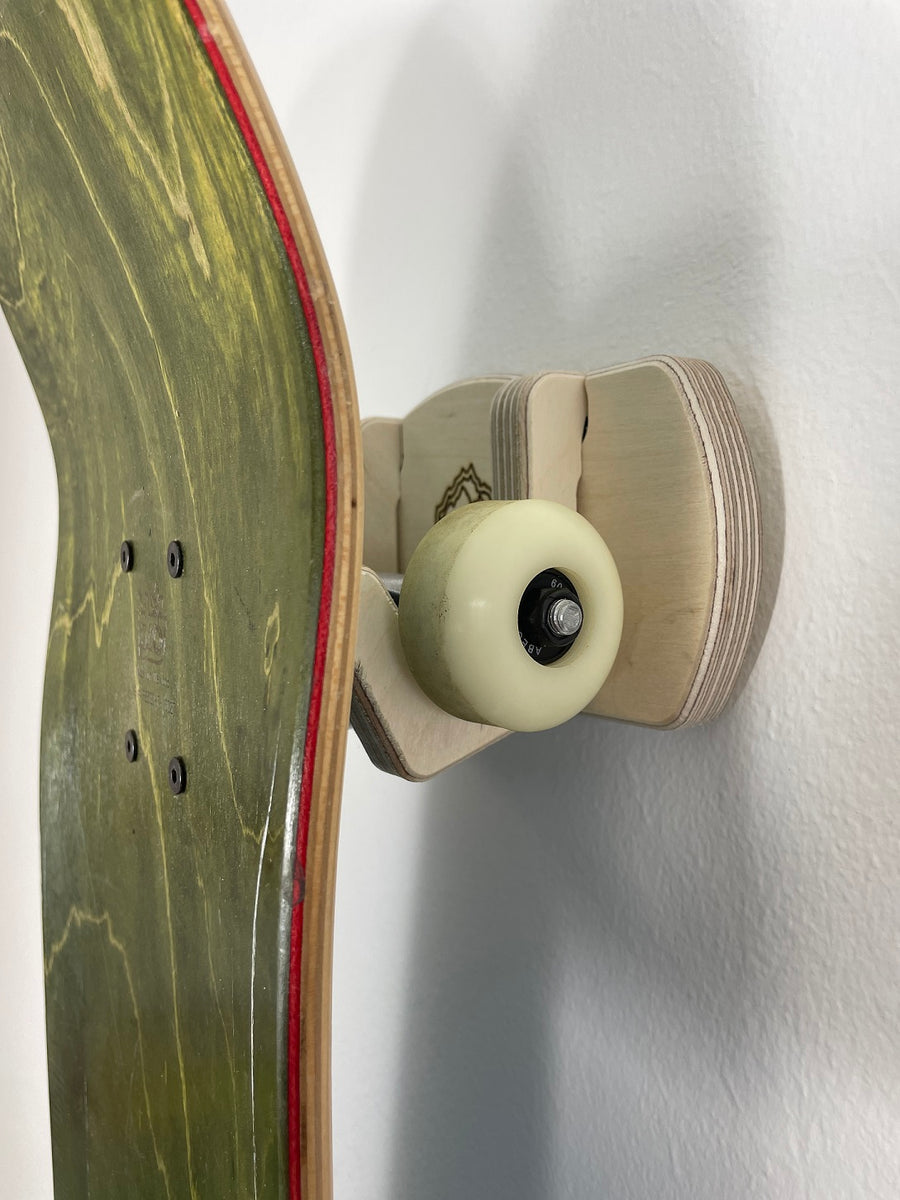 THE ELEVATOR skateboard & longboard wall rack | Rado Racks