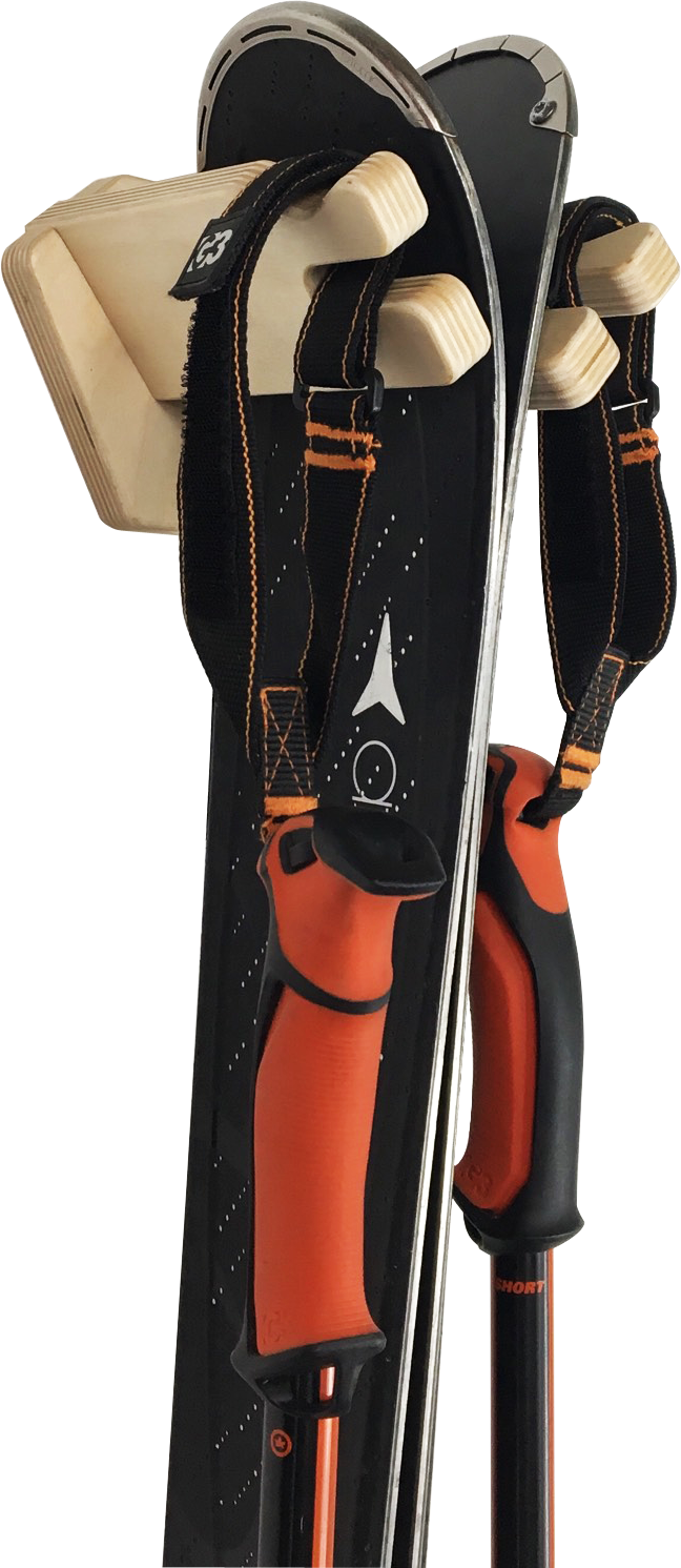 The JIB Ski Wall Rack | Rado Racks